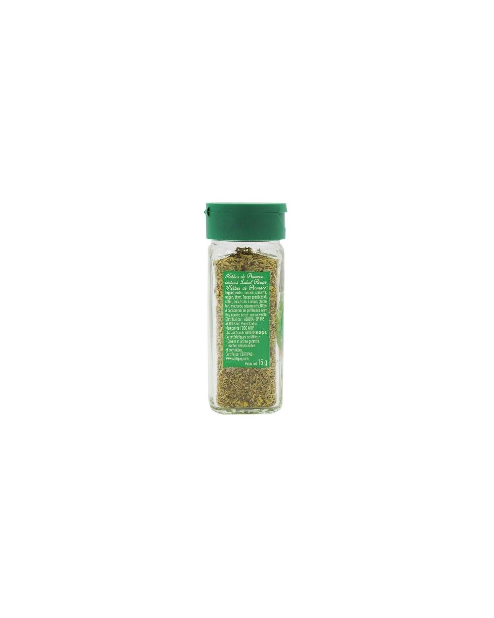 Flacon Herbes de Provence Label Rouge 15g